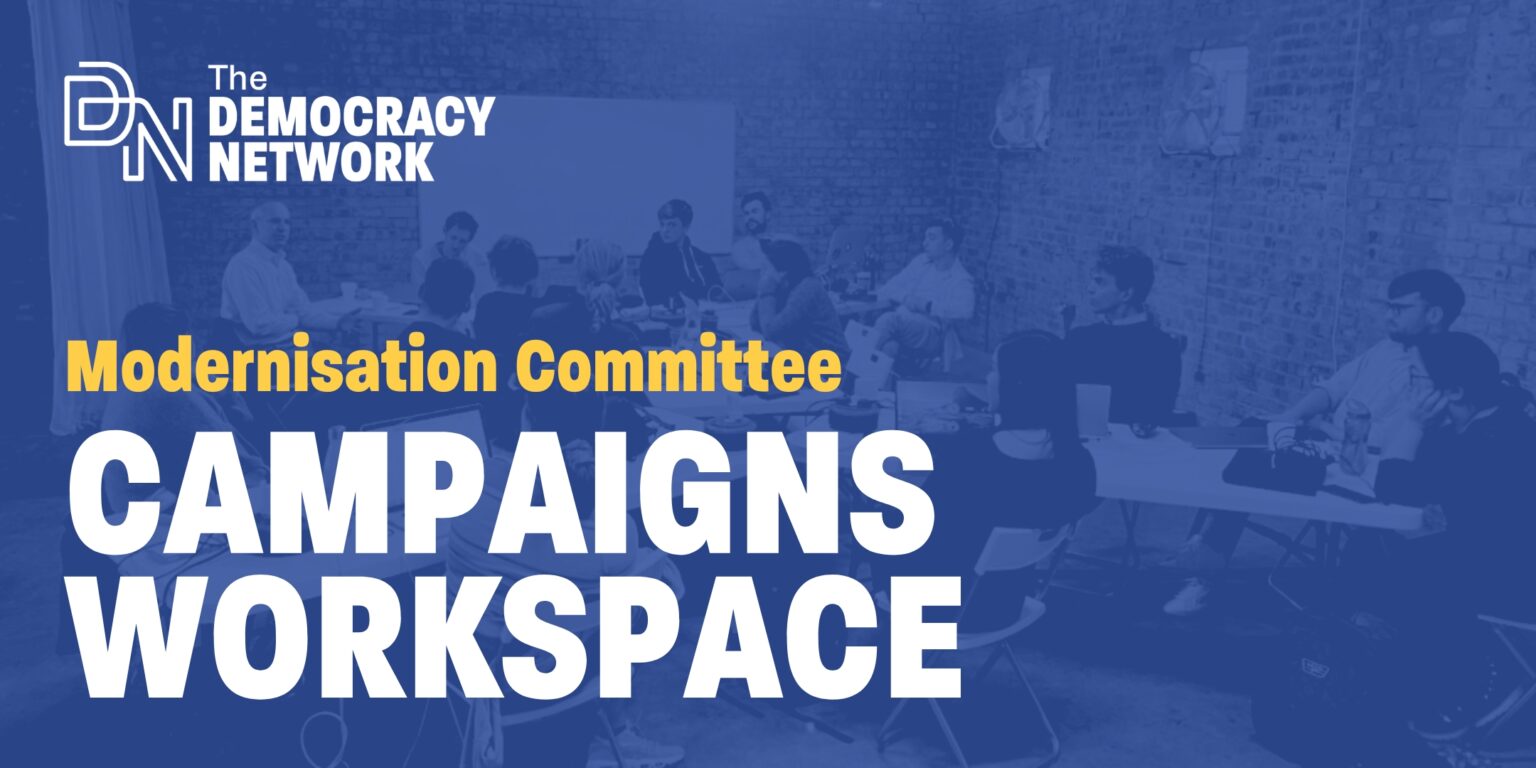 Democracy Network - Connecting people, taking action and leading on issues of power, democracy ...